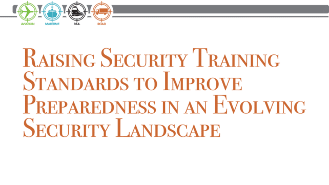 Raising Security Training Standards to Improve Preparedness in an ...